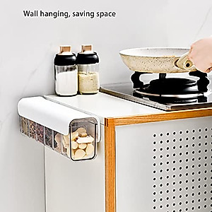 2PCS Socks Underwear Wall Mount Drawer Organizer, Punch Free Multi Functional Transparent Storage Box, Watchable 6 Cell Drawer Acrylic Organizers Self-Adhesive Anti Dust for Socks Lingerie Cloth Ties