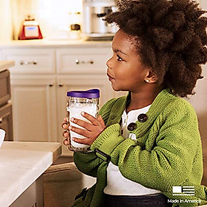 Tervis DreamWorks Trolls Made in USA Double Walled Insulated Tumbler Travel Cup Keeps Drinks Cold & Hot, 16oz, Music Together