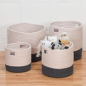 Colonial Mills Cortland Basket - Slate 14"x14"x14"