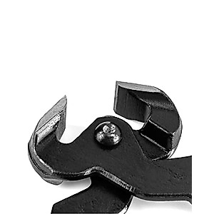 QWORK Hoof Nipper, 14" Heavy Duty Farrier Nippers with Plastic Grip, 1 Pack