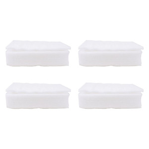 DOITOOL 4pcs Egg Tray Containers with Lids Egg Rack for Refrigerator Foam Eggs Fridge Containers Cardboard Egg Carton Refrigerator Egg Holder Egg Organizer Pearl Cotton Tough White Bracket