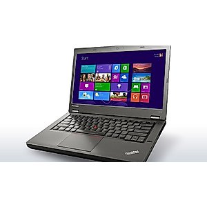 Lenovo ThinkPad T440P Business Laptop: 14 inches (1366x768), Intel Core i7-4600M, 256GB SSD, 16GB RAM, DVD-RW, Backlit Keys, FP Reader, Windows 8.1 Pro (Renewed)