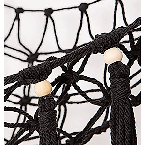 IYOG Stuffed Animal Net or Hammock (41inx41inx52in) - Stuffed Animal Holder - Stuffed Animal Storage -Toy Hammock for Stuffed Animals -Stuffed Animal Hammock(Black)