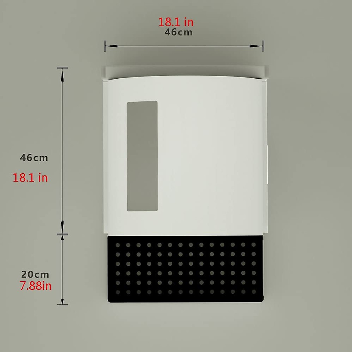 TOMYEUS Cat Box Smart Cat Toilet Fully Enclosed Oversized Fully Automatic Electric Cat Litter Box Anti-Splash Shovel Machine Cat Furniture (Size : Without Foot Pads)