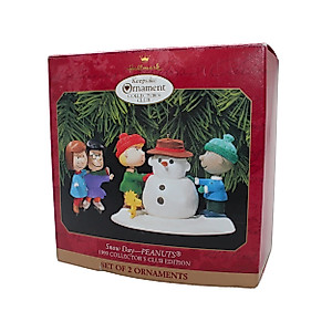 Hallmark Keepsake Ornament Peanuts Snow Day
