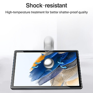 ProCase 2 Pack Galaxy Tab A8 10.5 Screen Protector X200 X205 X207, Tempered Glass Screen Film Guard for Galaxy Tab A8 2022 Release 10.5 Inch SM-X200 SM-X205 SM-X207