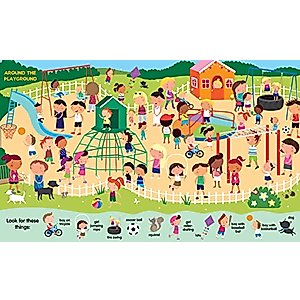 Search & Find: Around the Neighborhood - Search for People, Animals, Objects, Food, and More, Ages 2 and Up - Part of the Search & Find Series