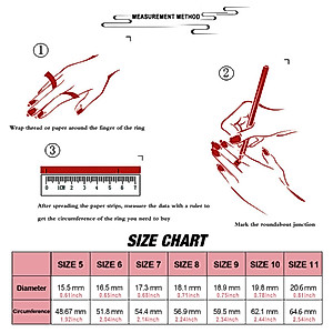 BJIMIDTI Natural Jade Rings for Women (Size 7)- Light Green Jade Rings 100% Real Stone Skinny Jade Band Ring Simple Gemstone Ring Jewelry Gift