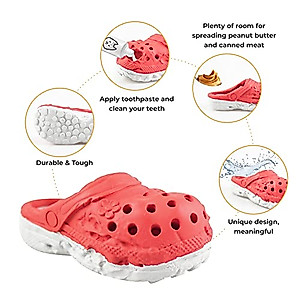 MONDOTOY Dog Chew Toys,Tough Dog Toys for Aggressive Chewers,Durable Rubber Puppy Toy for Training and Teeth Cleaning,Suitable for Meduium Large Breed,Gifts for Halloween Chirstmas