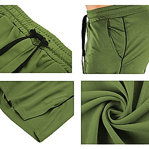 EVERWORTH Men's Athletic Shorts Gym Workout Short Shorts Casual Shorts Running Bodybuilding 5 Inch Inseam Shorts Brown US XS