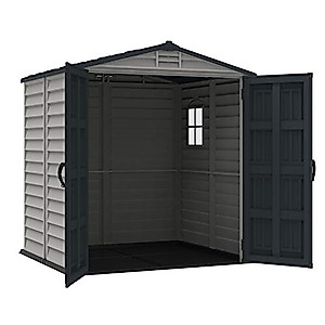 Duramax 30425 Storemate Plus Outdoor Storage Shed, Gray/Dark Gray