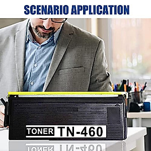 RUYY (Black,1 Pack) TN-460 Compatible TN460 Toner Cartridge Replacement for Brother DCP-1200 1400 HL-1270N 1435 1470N MFC-9700 P2500 IntelliFax-4100e 4750 5750e Toner Printer Sold by RadinkShop