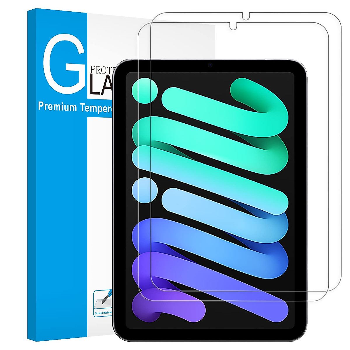 Ambison [2 Pack Matte Glass Screen Protector Compatible with Samsung Galaxy Tab S9/S9 fe (11 inch 2023 Released), Anti-Glare & Fingerprints/Tempered Glass/Bubble Free, Tablet S9/S9 fe Model