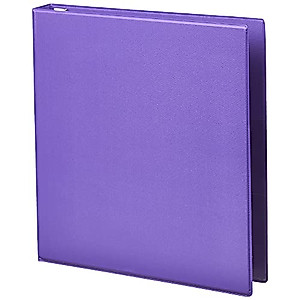 Office Depot® Brand Heavy-Duty D-Ring Binder, 1" Rings, 59% Recycled, Purple