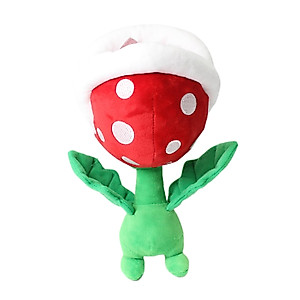 Laruokivi Piranha Plant Plush Toy 10'' Flower Stuffed Soft Doll