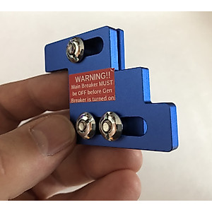 GenSafety Generator Breaker Panel Interlock Kit for GE 100 Amp Panel