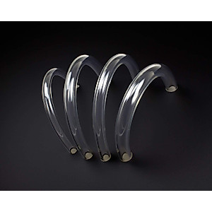 PrimoChill PrimoFlex LRT Custom Watercooling Flexible Tubing -3/8in.ID x 1/2in.OD, 10 feet Bundled with System Prep and Coolant, Made with Premium Materials, Proudly Made in the USA - Crystal Clear