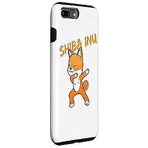 iPhone 7 Plus/8 Plus Funny Shiba Inu Uni Dog Dance Dabbed Smile Moves Dabbing Case