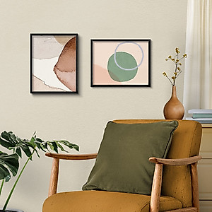 Annecy 11x14 Picture Frame Black（2 Pack）, 11 x 14 Picture Frame for Wall Decoration, Classic Black Minimalist Style Suitable for Decorating Houses, Offices, Hotels