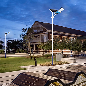 1800W Solar Street Light, 235000 Lumens Dusk to Dawn Solar Outdoor Lights Remote Control Waterproof IP67 6500K Security Solar Flood Light for Yard, Garage, Garden