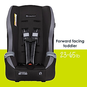 Baby Trend Trooper 3-in-1 Convertible Car Seat, Cassis Pink