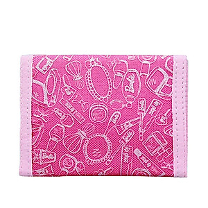 Barbie Trifold Wallet Pink New Gift Toys Girls Licensed ba15860