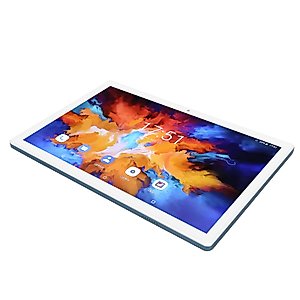 Tablet PC, 10.1 Inch IPS Touchscreen 2.4 5G WiFi Calling Tablet, MT6755 8 Core CPU Gaming Tablet with 8GB RAM 128GB ROM, 8MP 20MP Cameras, 8800Mah Battery, Smooth Display (Blue)