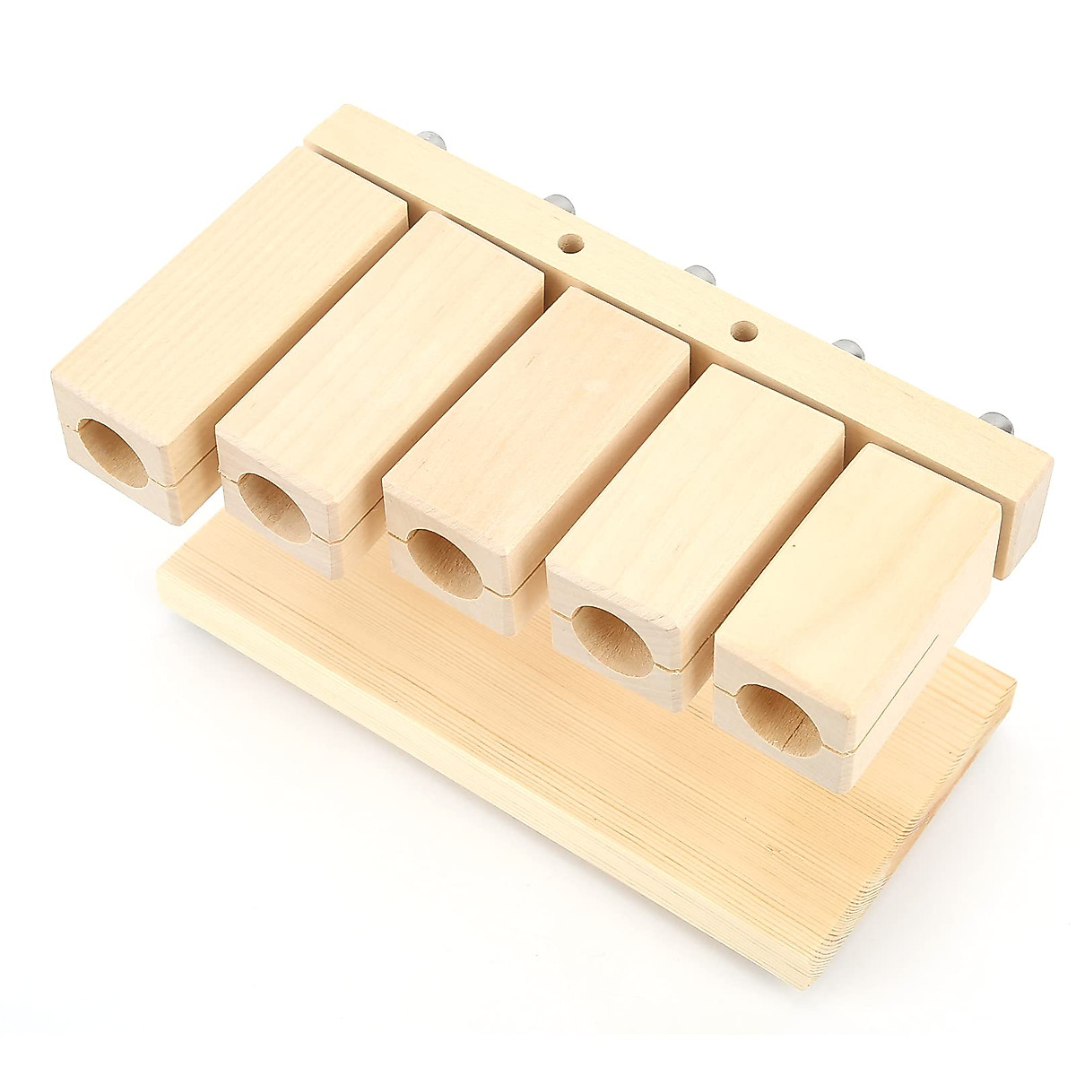 5 Tones Wood Percussion Block Musical Instrument Timber Drum Rhythm Maple Blocks for National Opera Music