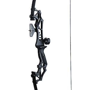 TOPARCHERY Archery Takedown Recurve Bow Hunting Long Bow Alloy Riser for Outdoor Shooting Training- Right Hand - Draw Weight 30lbs 40lbs - with Arrow Sight, Arrow Brush