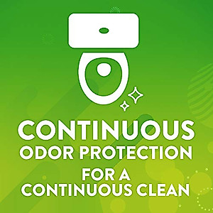 Scrubbing Bubbles Continuous Clean Drop-Ins Toilet Cleaner Tablet, Repels Tough Hard Water and Limescale Stains, Blue Discs, 4.23 oz, 3ct