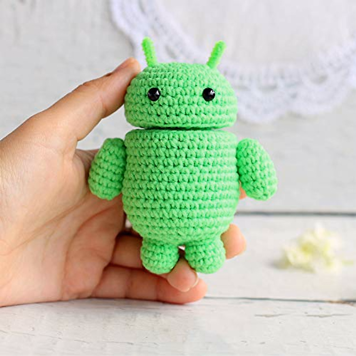 Plastic Safety Eyes for Amigurumi, 240PCS 6mm - 14mm Black Solid Craft Doll Eyes with Washers for Crafts, Crochet Toy and Stuffed Animals