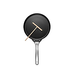Le Creuset Toughened Nonstick PRO Crepe Pan with Rateau, 11"