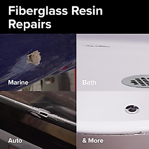 J-B Weld Fiberglass Resin - Quart - Bath, Marine & Auto