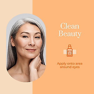 Clear Beauty Vitamin C and Collagen Face Serum - Reduce Dark Spots & Wrinkles, Moisturizing, Anti-aging & Brightening Facial Serum - Cruelty Free Korean Skin Care For All Skin Types