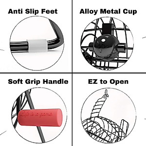 MR CHIPS Bingo Cage and Balls Set with 25 Jam Proof Shutter Slide Cards