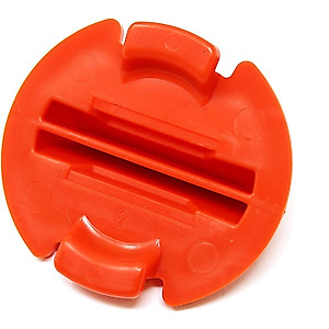 Orange Floor Drain Plug Plugs (4 Pack) for Polaris RZR