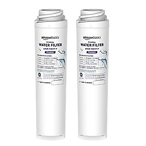 Amazon Basics Replacement GE FQSVF Drinking Water System Filter, 2-Pack, Premium Filtration