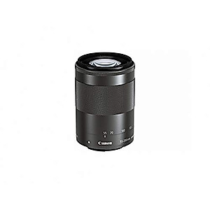 Canon EF-M 55-200mm f/4.5-6.3 Image Stabilization STM Lens (Black) (Renewed)
