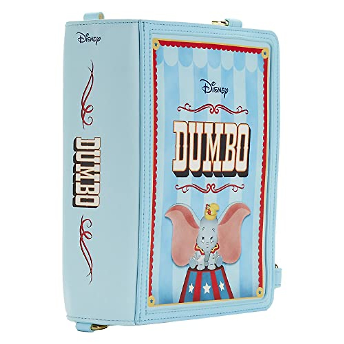 Loungefly Disney Dumbo Book Series Convertible Crossbody Dumbo One Size