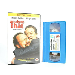 Analyze That: Crime Comedy - Large Box - Ex-Rental - R.DeNiro/B.Crystal - VHS