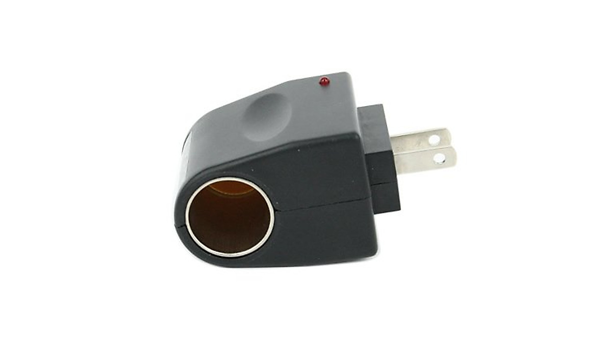 HDE Universal AC to DC Car Charger Adapter US Plug