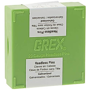 Grex P6/30L 1-3/16 In. 23 Ga. Headless pins, Galvanized, 10M/Bx