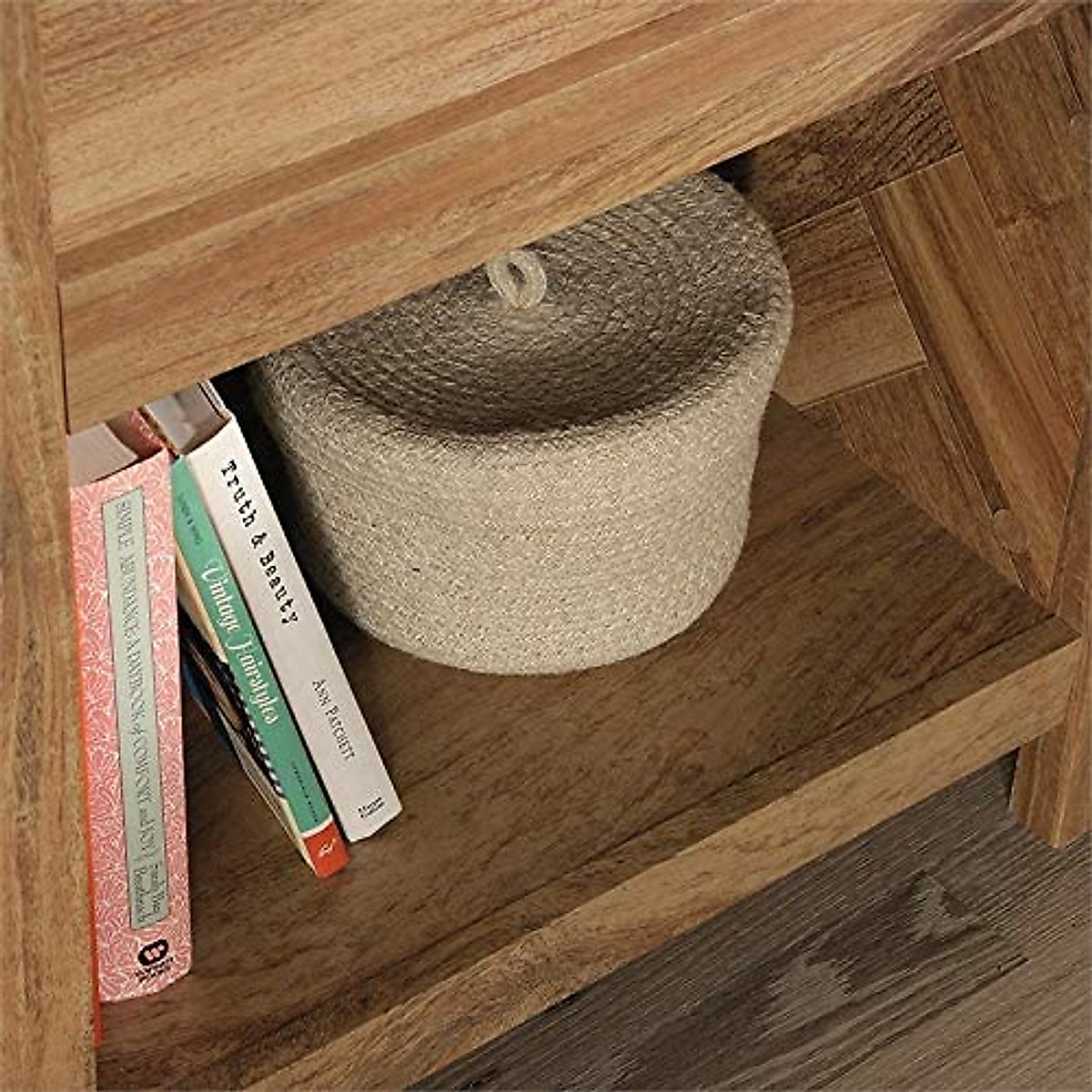 Sauder Cannery Bridge Nightstand, Sindoori Mango Finish