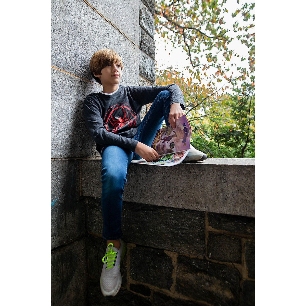 Marvel Spider-Verse Spider-Man Miles Morales Toddler Boys 2 Pack T-Shirts 4T