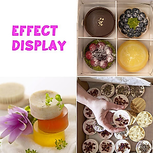 Cylinder Silicone Soap Mold, 2 Pack 15 Cavity Round Silicone Molds for Handmade Soap, Lotion Bars, Bath Bombs, Chocolate, Cake