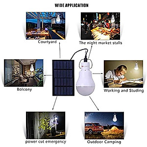 Solar Camping Light for Balcony Deck Patio Umbrella Lights Garden Shed Barn Outdoor Indoor Night Light Emergency Pet House Light