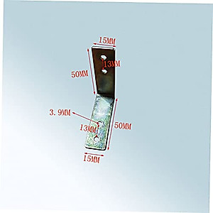 TEHAUX 40 Pcs Stainless Steel Shelves Foldable Shelves Wall Floating Shelves Heavy Duty Corner Brace 90 Degree Shelf Supporter Heavy Duty Shelves L Shaped Corner Brace Iron Brackets Hinge