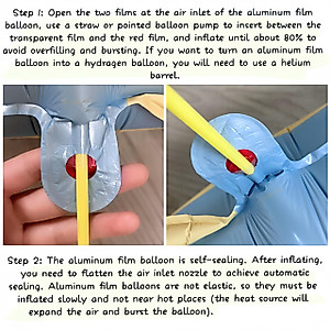 CYMYLAR 3 PCS Pink Bow Balloons/Pink Makeup Party Decorations/Red Lips Balloons/Hot Pink Bow Balloons/Spa Party/Bridal Shower/Girl Birthday Party Supplies/Dreamhouse Birthday Party