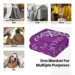 Kmayro 60-Year-Old Birthday Decoration for Her, Mom, Wife, 60th Birthday Gifts for Women 50" X 60" Blanket, Happy 60th Birthday Gifts for Women, Funny 60th Birthday Gift Ideas Perfect Throw Blankets