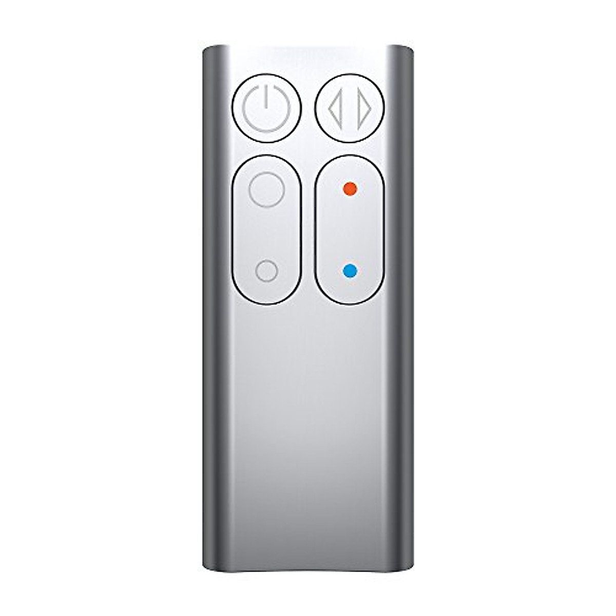 Dyson AM05 Hot + Cool Fan Heater, White/Silver